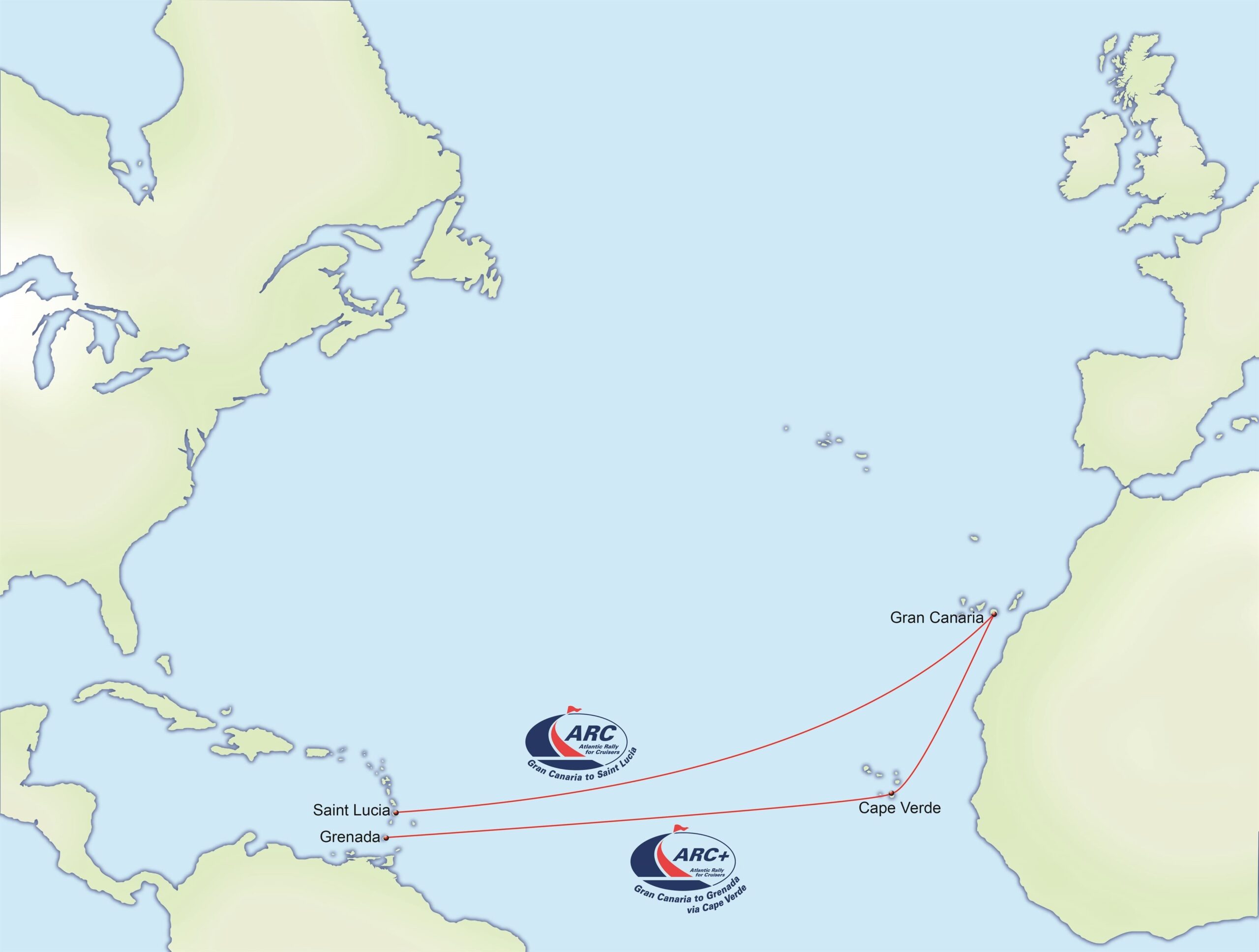 147 veleros partían de Gran Canaria rumbo a Santa Lucía