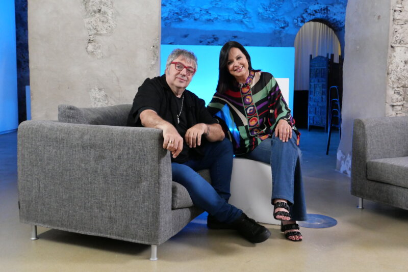 Lito Vitale y Olga Cerpa dialogan en 'Las Noches del Miller'