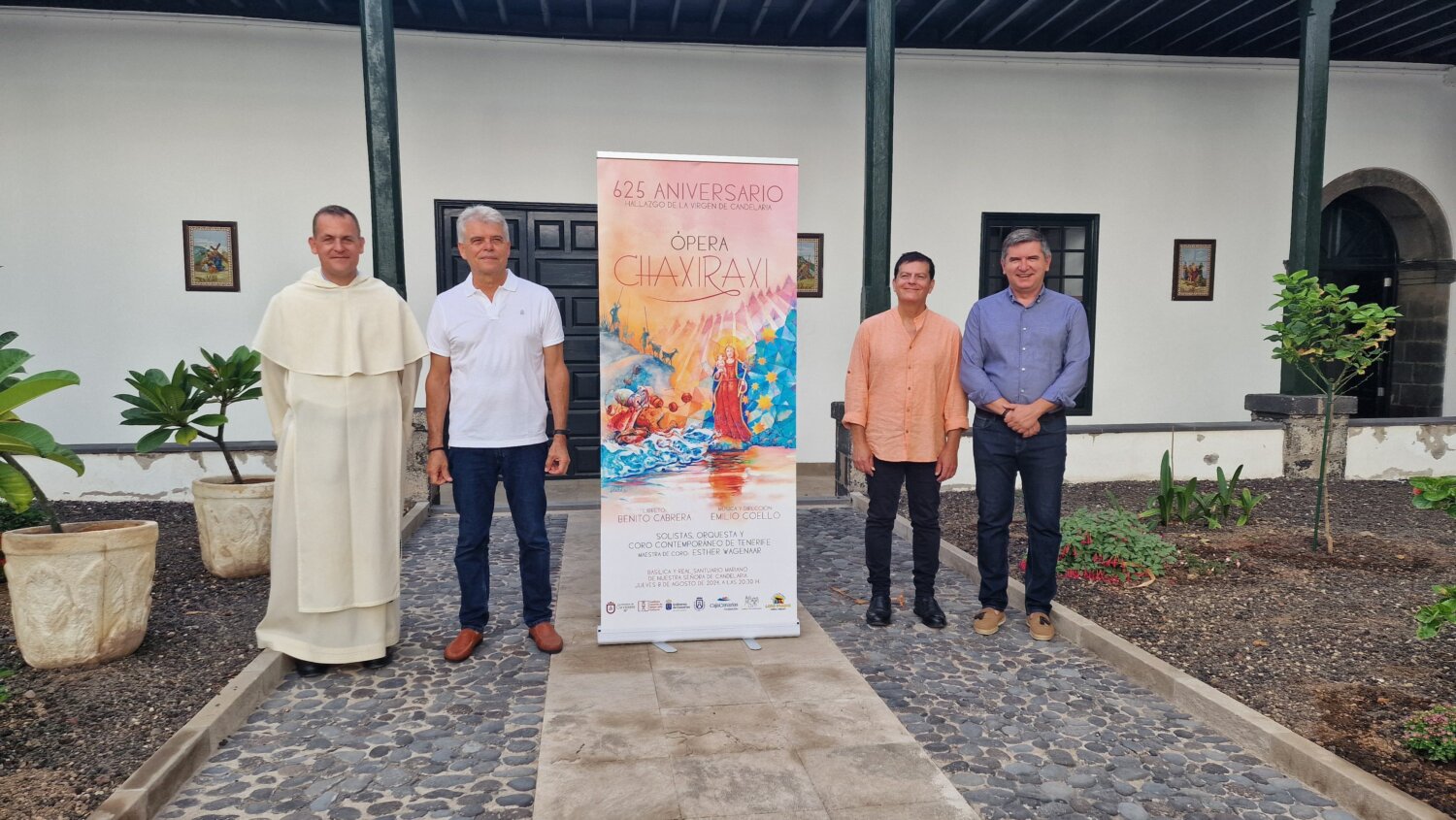Candelaria se prepara para el estreno mundial de la ópera “Chaxiraxi”
