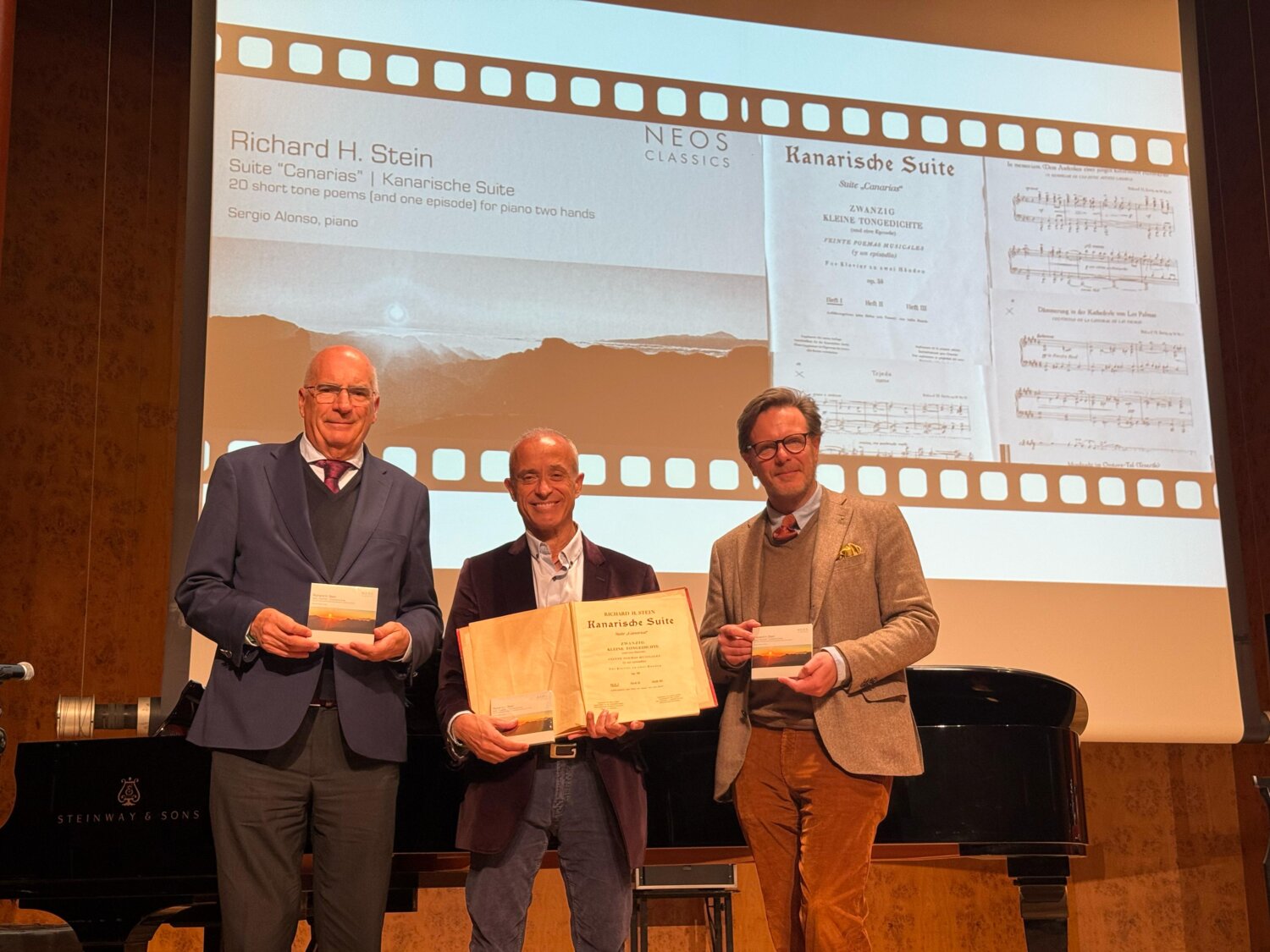 Sergio Alonso presenta ‘Suite Canarias’ de Richard H. Stein