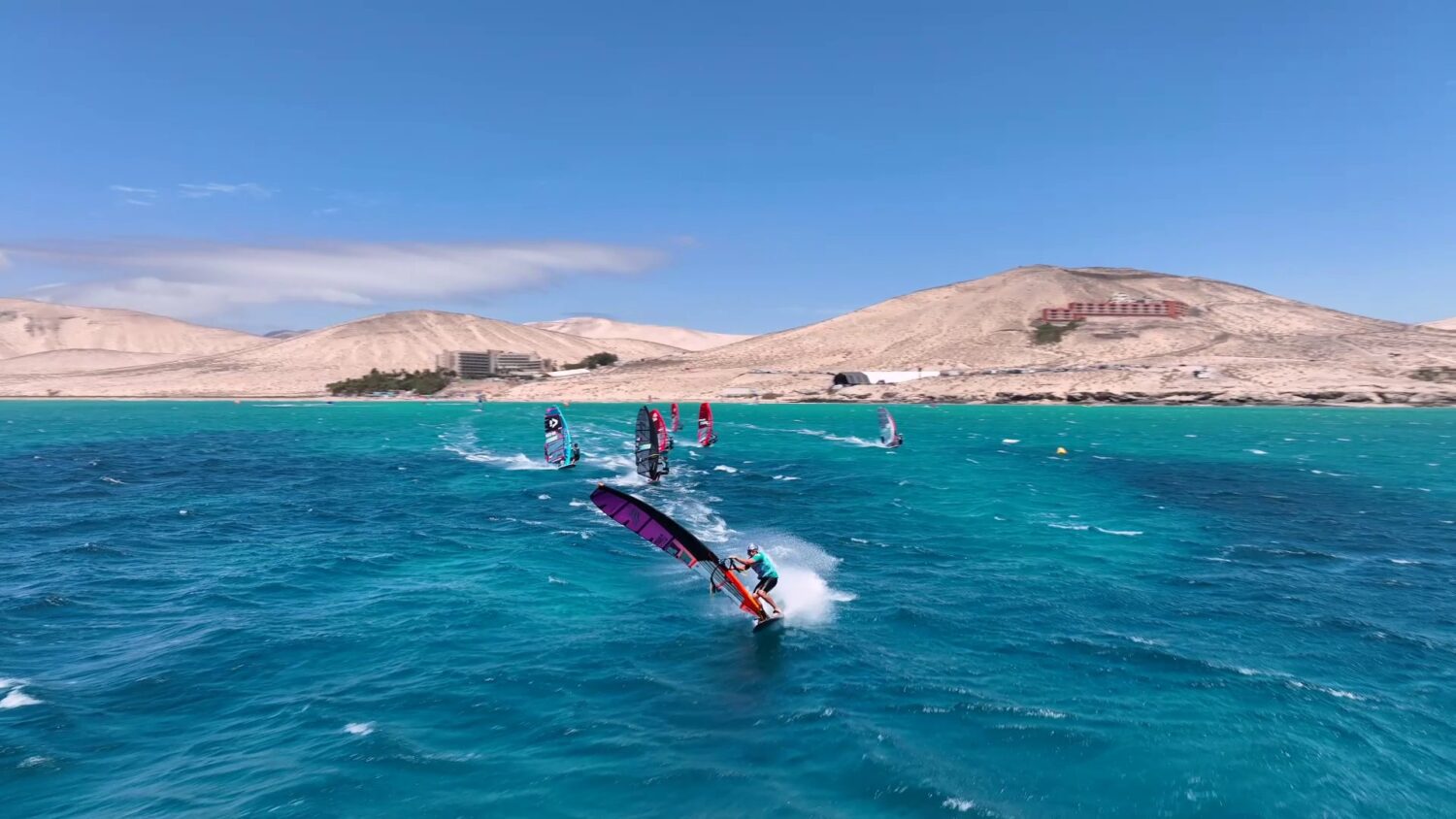 Offringa y Rutkowski lideran el PWA Grand Slam Fuerteventura
