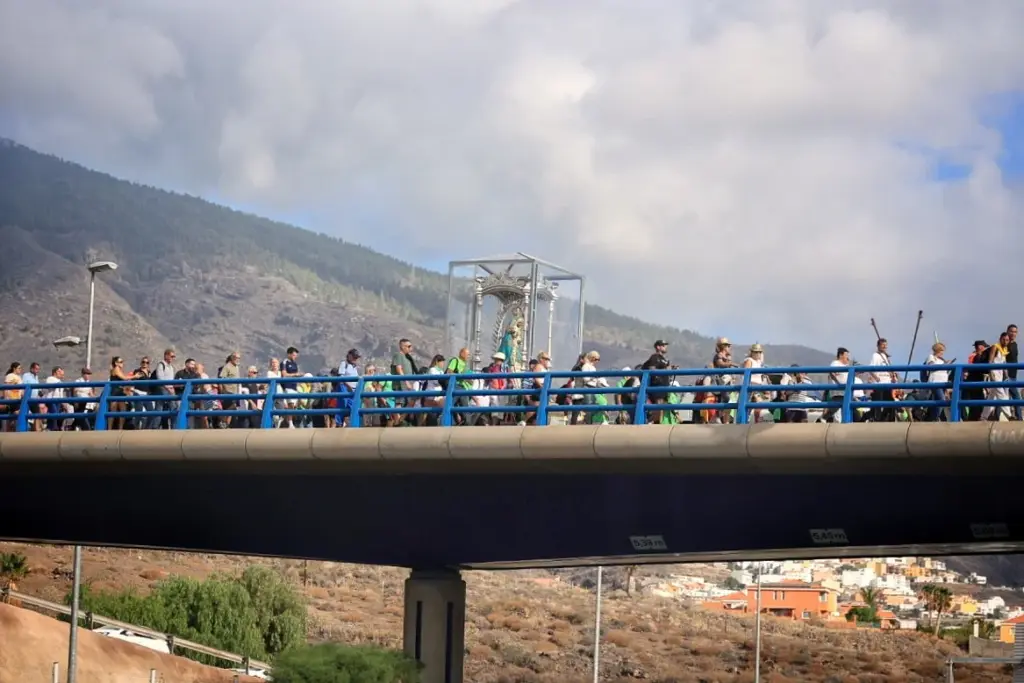 Imágenes de la visita de la Virgen de Candelaria a Santa Cruz de ...